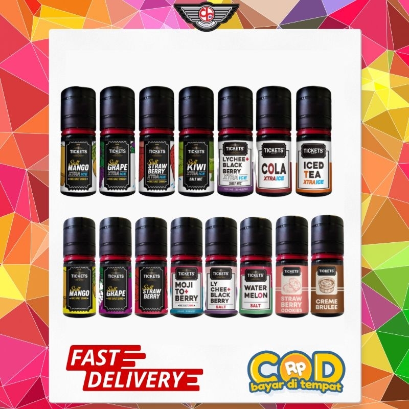 Jual Tickets Extra Ice Saltnic 30ml | Shopee Indonesia