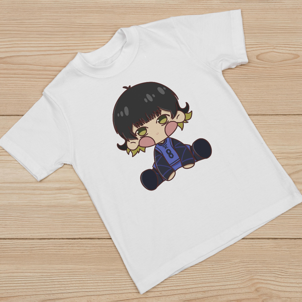 Jual BLUE LOCK TSHIRT KAOS ANIME PUTIH / ANIME KIT / ANIME FANKIT ...