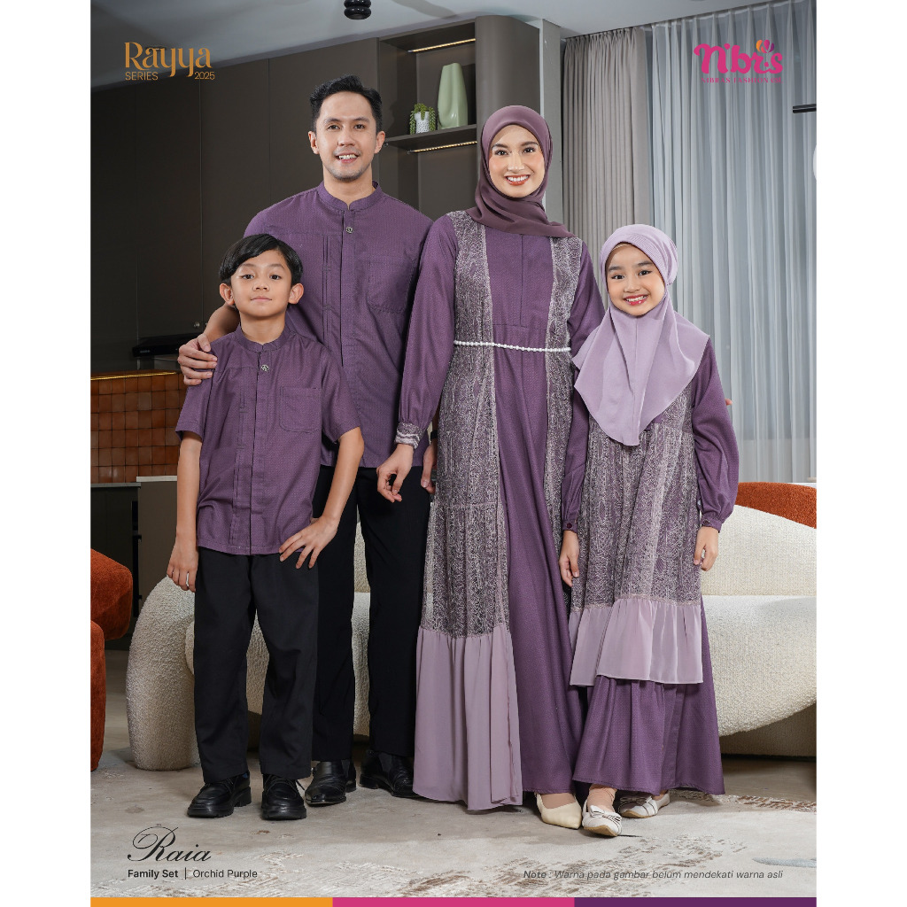 Jual [PRE ORDER] SARIMBIT NIBRAS 2025 RAIA PURPLE / SARIMBIT KELUARGA ...