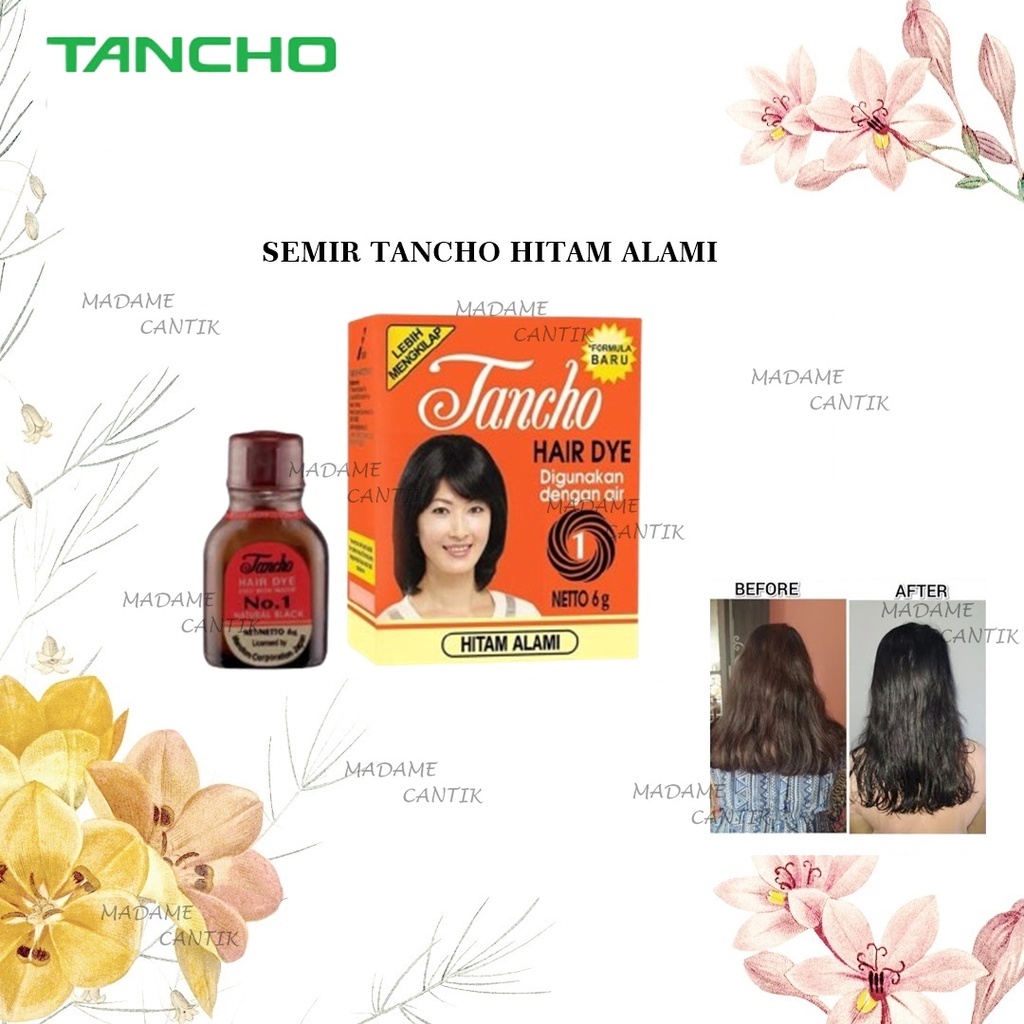 Jual Tancho Hair Dye 6g / Semir Rambut Bubuk / Cat Rambut / Pewarna ...