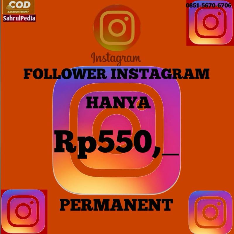 Jual PROMO FOLLOWER INST4GR4M PERMANEN | Shopee Indonesia