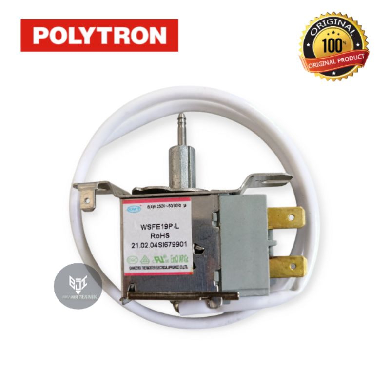 Jual Thermostat | Sensor Suhu/ Pengatur Suhu Kulkas 1 Pintu POLYTRON ...