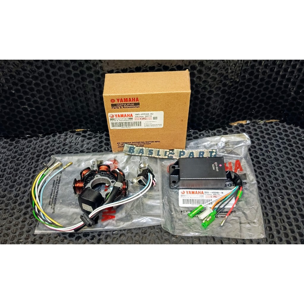 Jual Paket 2 Item Pengapian Spull spull Assy set Yamaha Fizr Force 1 ...