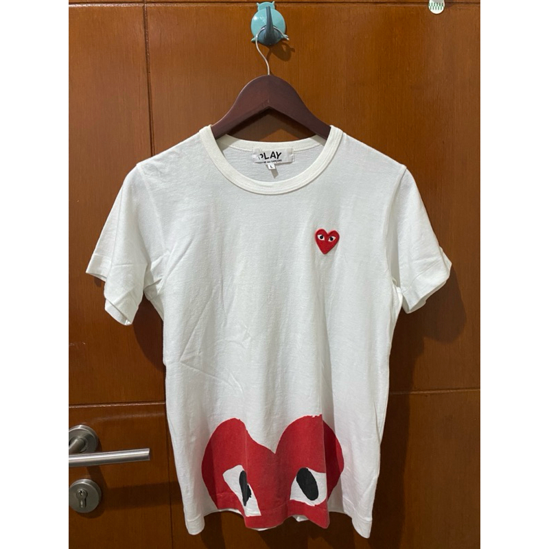 Jual Comme De Garcons Play CDG "Red Heart Edge" | Shopee Indonesia