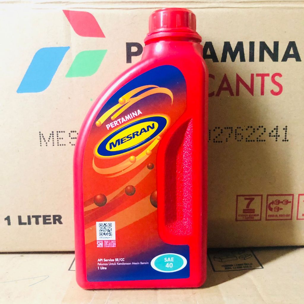 Jual OLI MESRAN SUPER PERBOTOL SAE-40 1L | Shopee Indonesia