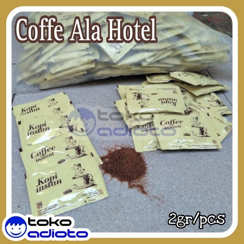Jual Kopi Instan Sachet 125pcs / Kopi Hotel / Kopi Kemasan / Coffee ...
