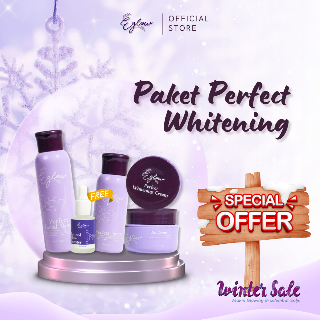 Jual Eglow - Perfect Whitening Series | Mencerahkan dan Kulit Tampak ...