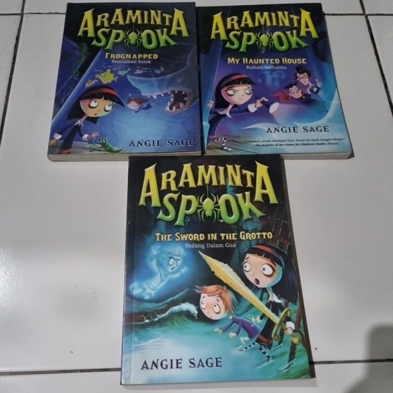 Jual Seri Araminta Spook by Angie Sage | The Sword in the Grotto ...