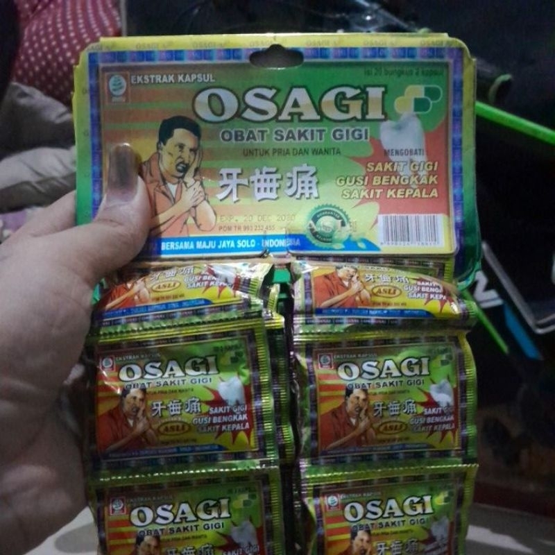 Jual KAPSUL OSAGI (Obat sakit gigi) | Shopee Indonesia