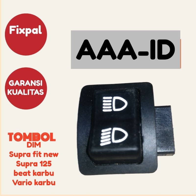 Jual TOMBOL LAMPU DIM JAUH DEKAT KPH KARISMA SMASH SUPRA 125 SUPRA FIT ...