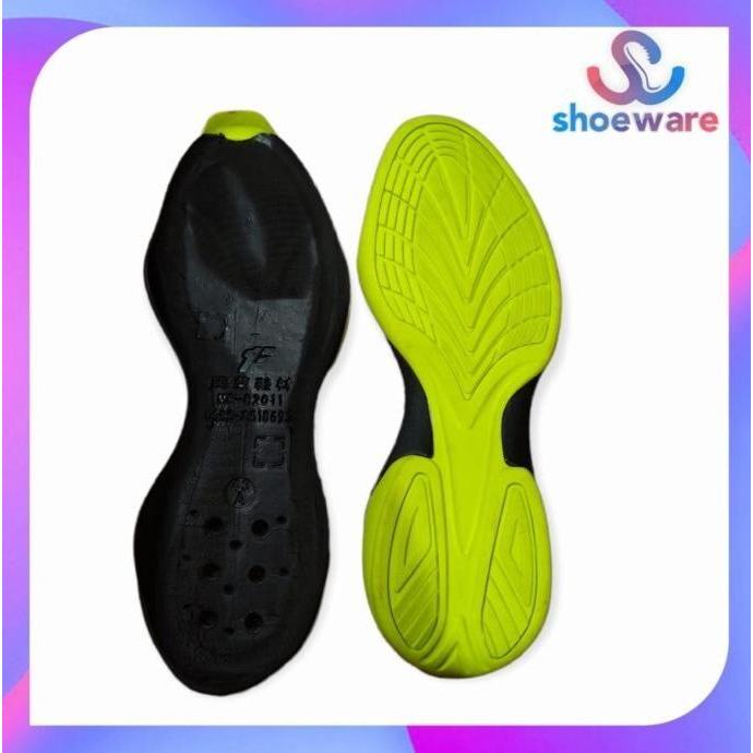 Jual outsole sepatu sol BASKET GREEN FLUORESCENT | Shopee Indonesia