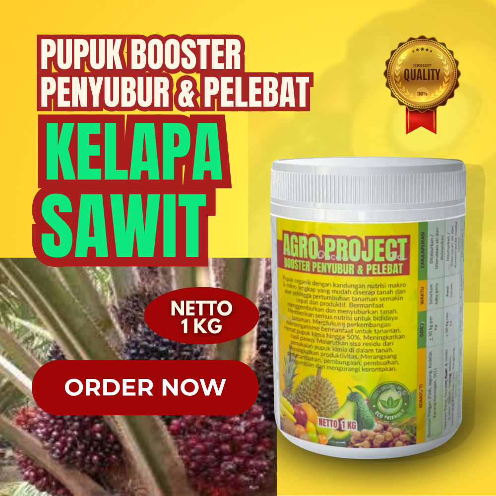 Jual Rahasia Panen Kelapa Sawit Maksimal! Pupuk Penyubur & Pelebat Tandan Buah Terbaik untuk ...