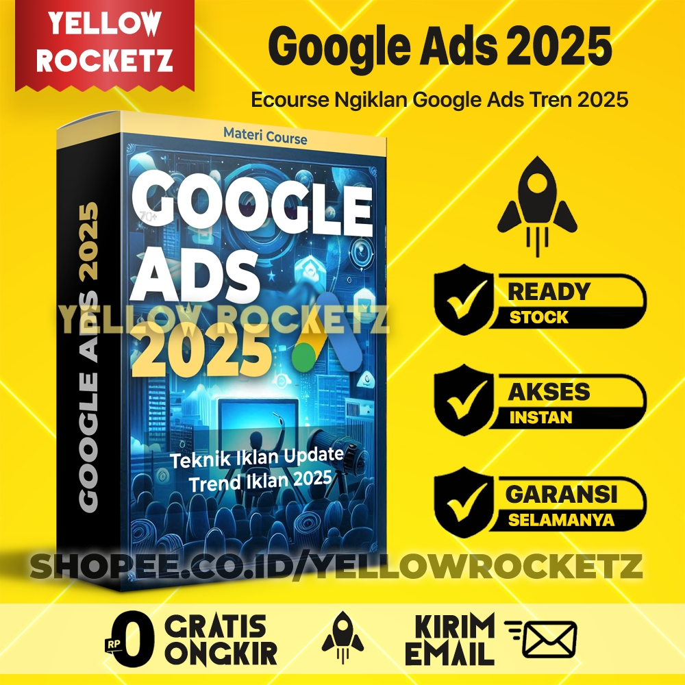 Jual GOOGLE ADS 2025 - Jago Ngiklan Di Google - Teknik Ads Search ...