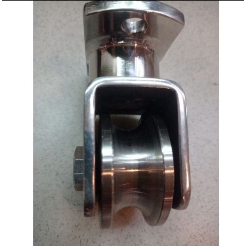 Jual roda pagar lipat/roda sliding stainless 2 inchi SUS 304 heavy duty ...