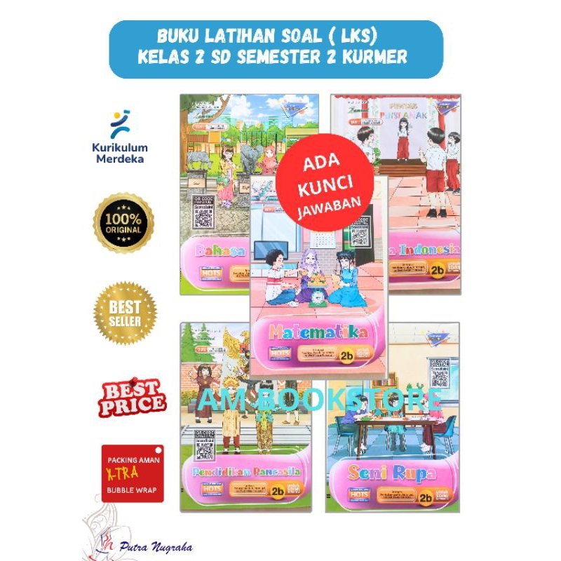 Jual BUKU LATIHAN SOAL ( LKS ) ZAMRUD UNTUK KELAS 2 SD/ MI SEMESTER 2 KURIKULUM MERDEKA DARI ...