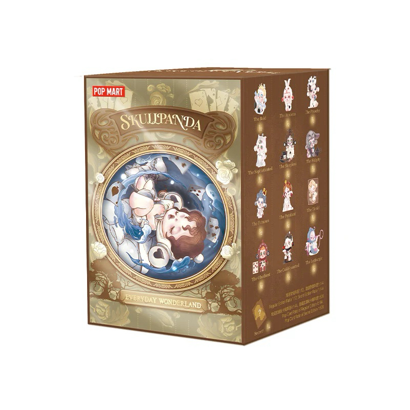 Jual Skullpanda Wonderland Pop Mart - The Lethargic (special card), The ...