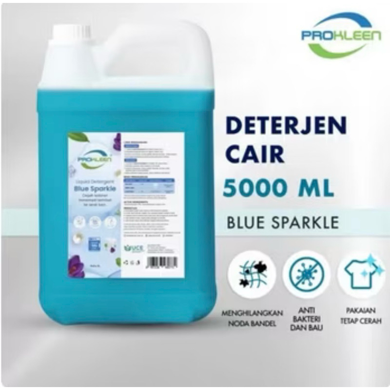 Jual Deterjen Cair Laundry Premium Deterjen PROKLEEN 5 Liter | Shopee ...