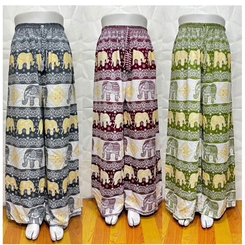 Jual CELANA KULOT MOTIF GAJAH | Shopee Indonesia