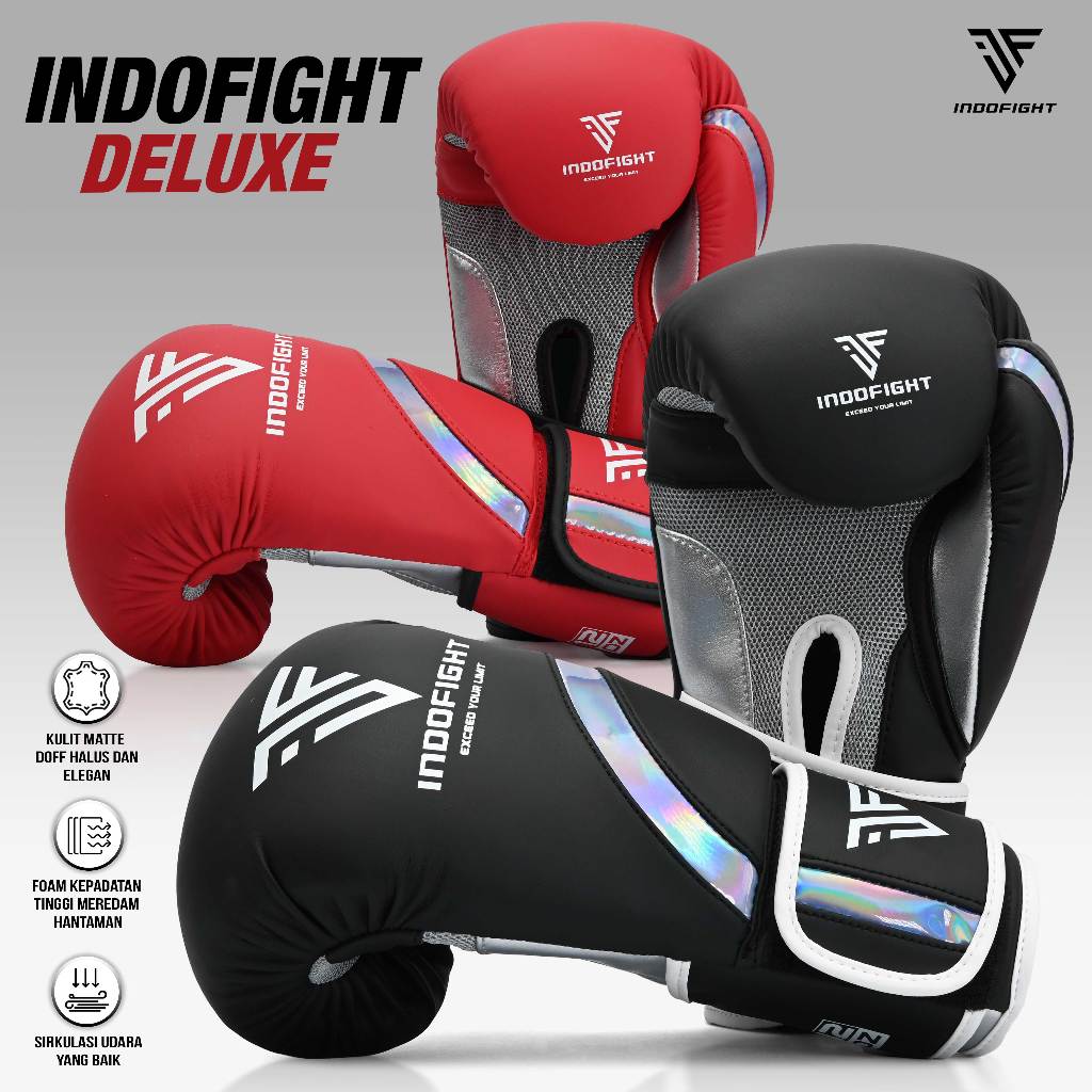 Jual Sarung Tinju Boxing Indofight Gloves Muaythai Sarung Tangan Muay ...