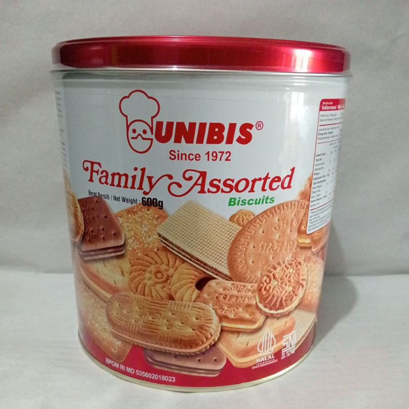 Jual Unibis Family Biskut Beraneka Rasa 600g | Shopee Indonesia