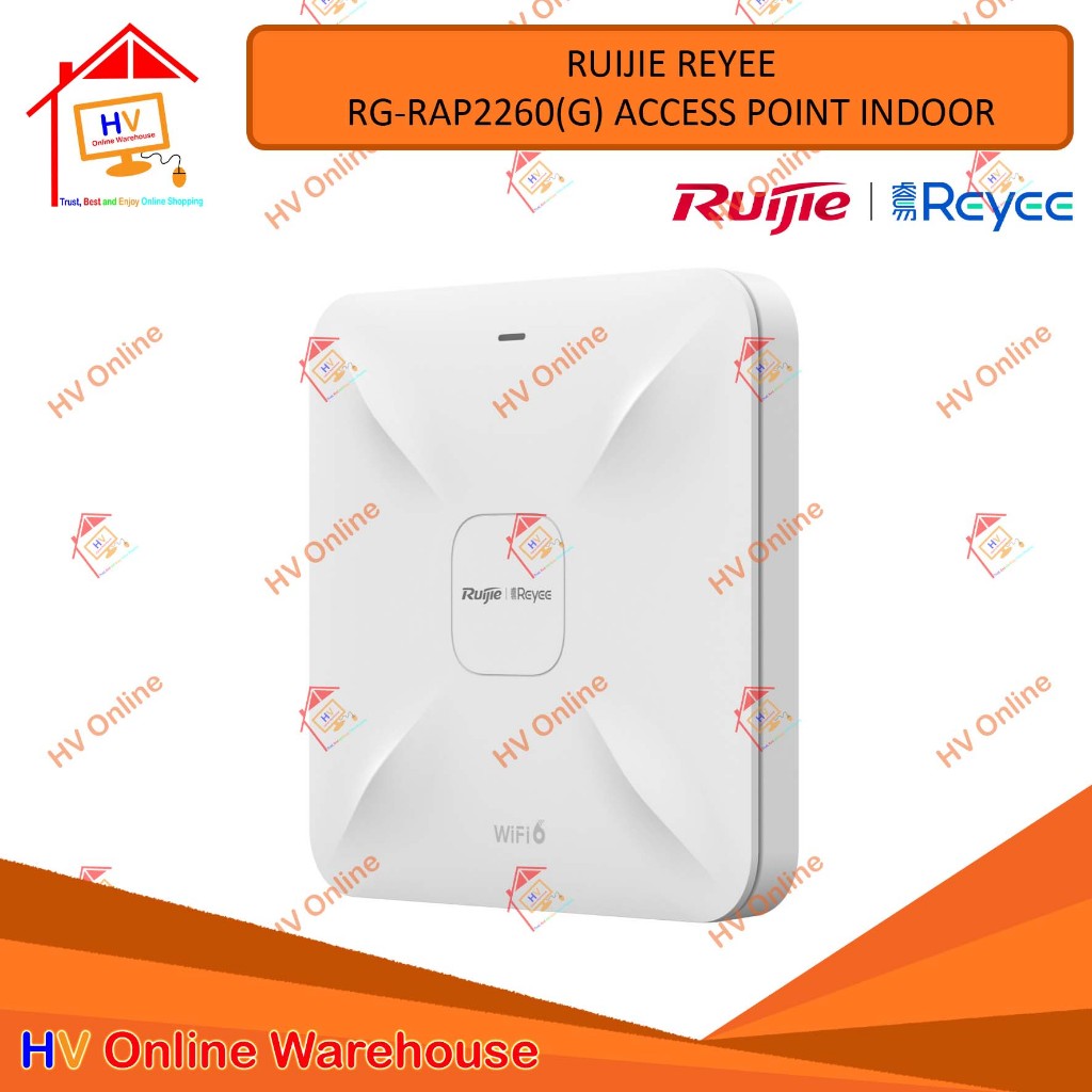 Jual RUIJIE RG-RAP2260(G) Reyee Wi-Fi 6 AX1800 Ceiling Access Point ...