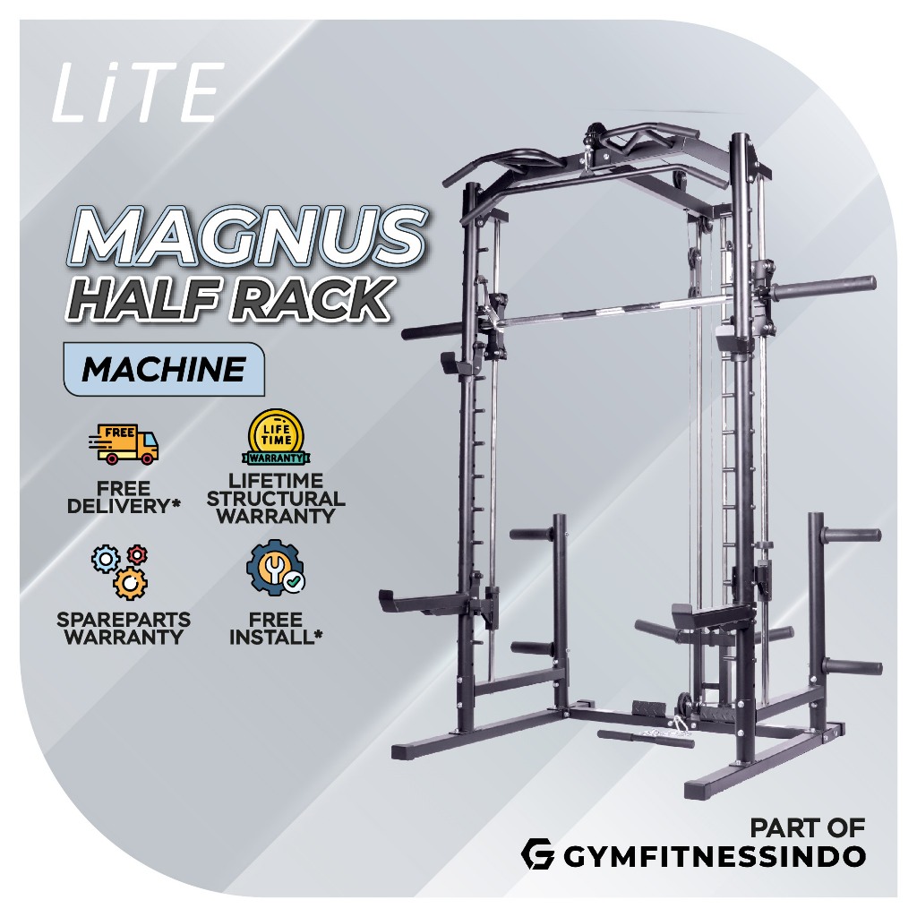 Jual MAGNUS Half Rack - Machine Only | Shopee Indonesia