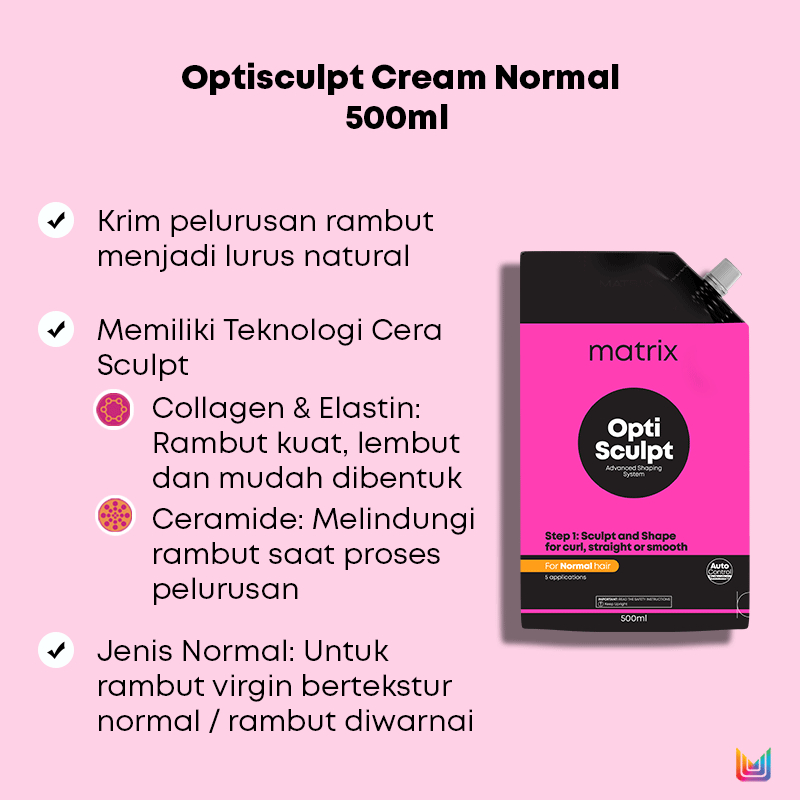 Jual MATRIX OPTI SCULPT STEP 1 SMOOTHING 500ML | Shopee Indonesia