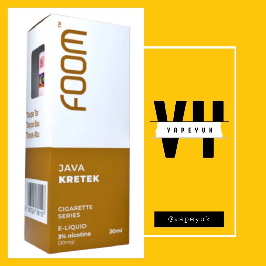 Jual Foom Java Kretek Warisan Nusantara 30ml Foom | Shopee Indonesia