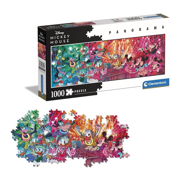 Jual Clementoni Disney Mickey Mouse Classic Puzzle 1000 Panorama ...