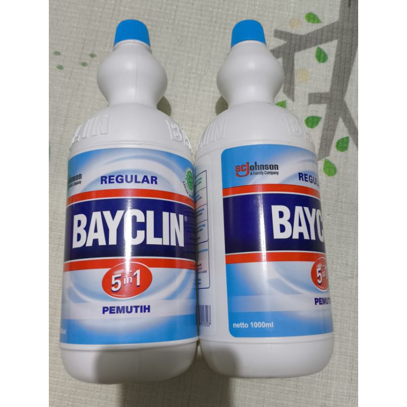 Jual BAYCLIN PEMUTIH REGULER 1LITER | Shopee Indonesia