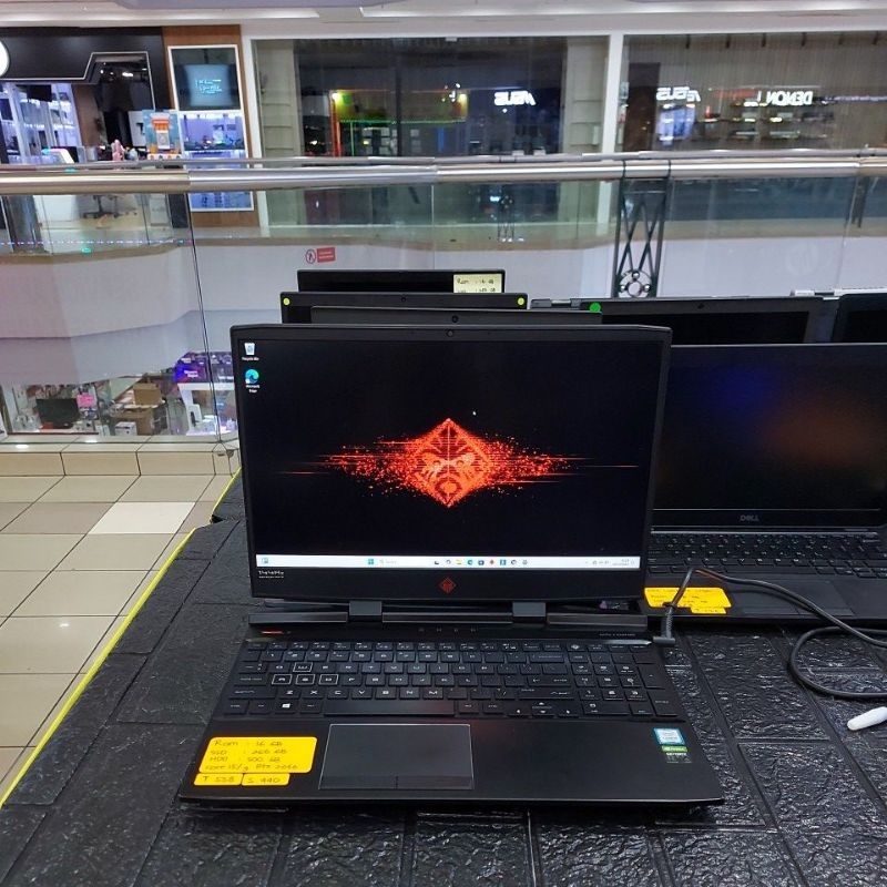 Jual Laptop hp omen core i5 9300H ram 16gb ssd 256gb hdd 500gb rtx 2060 ...