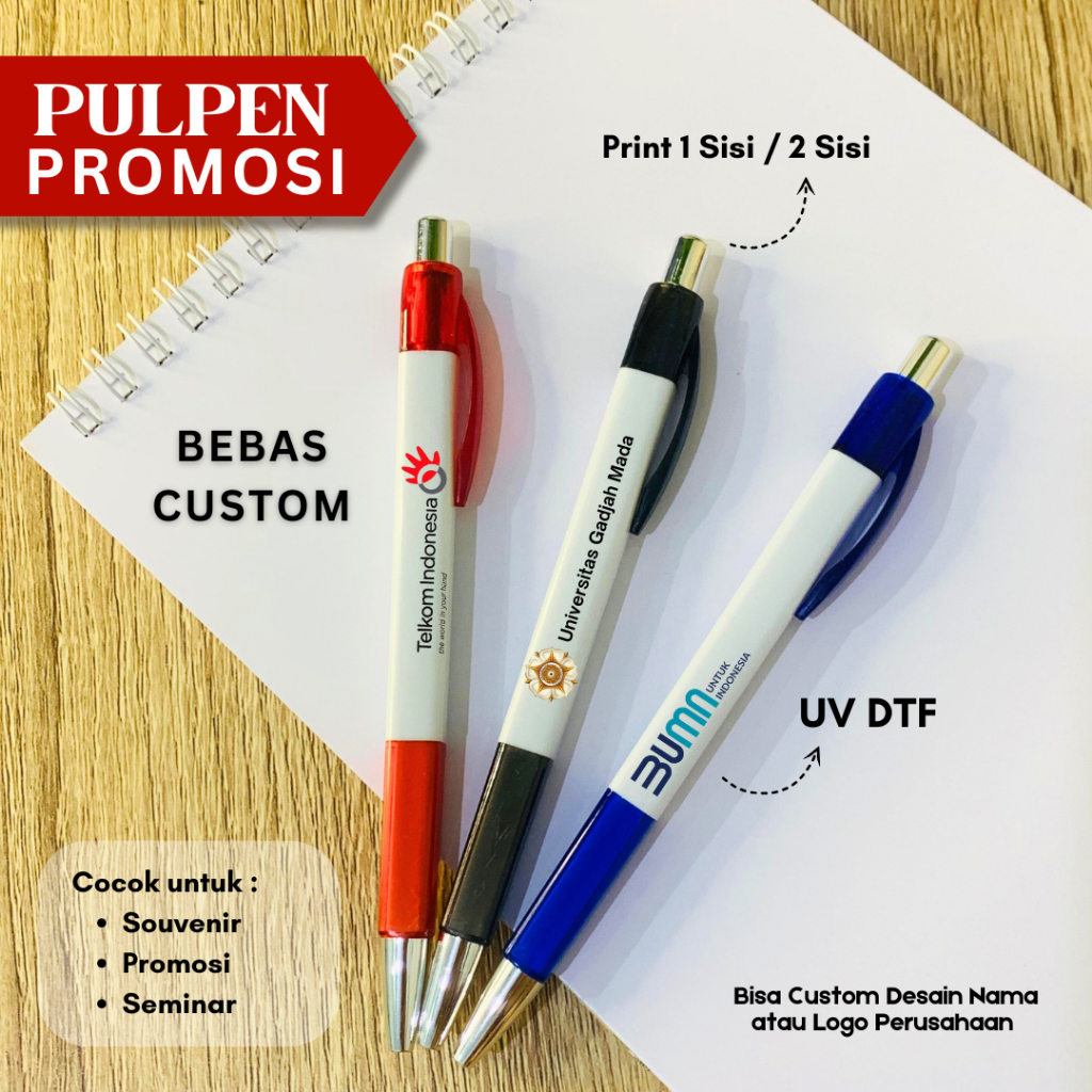 Jual Pulpen Segi Empat Pulpen Promosi Custom Souvenir Pulpen I Custom ...