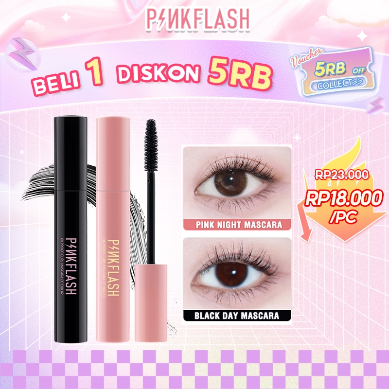 Jual PINKFLASH Long-Lasting Curling Mascara Waterproof Lengthening Fiber filled Mascara | Shopee ...