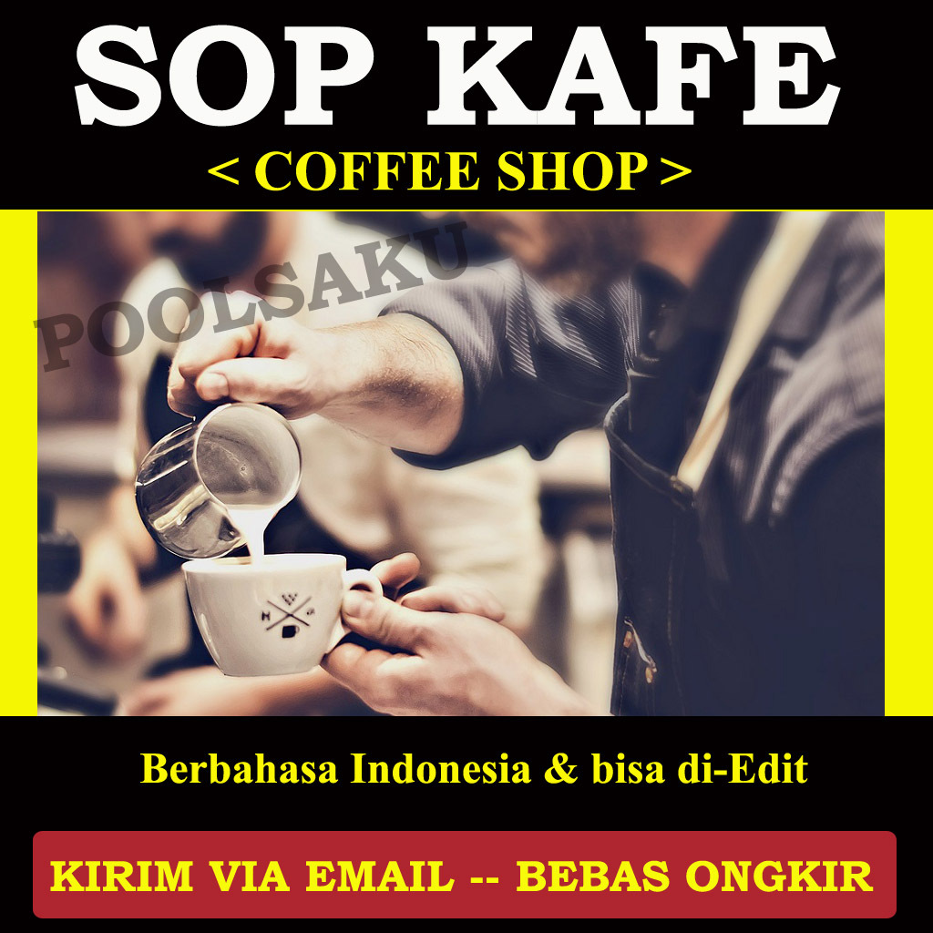 Jual Software SOP Kafe Cafe Caffe Coffee Shop Warung Kopi Warkop ...