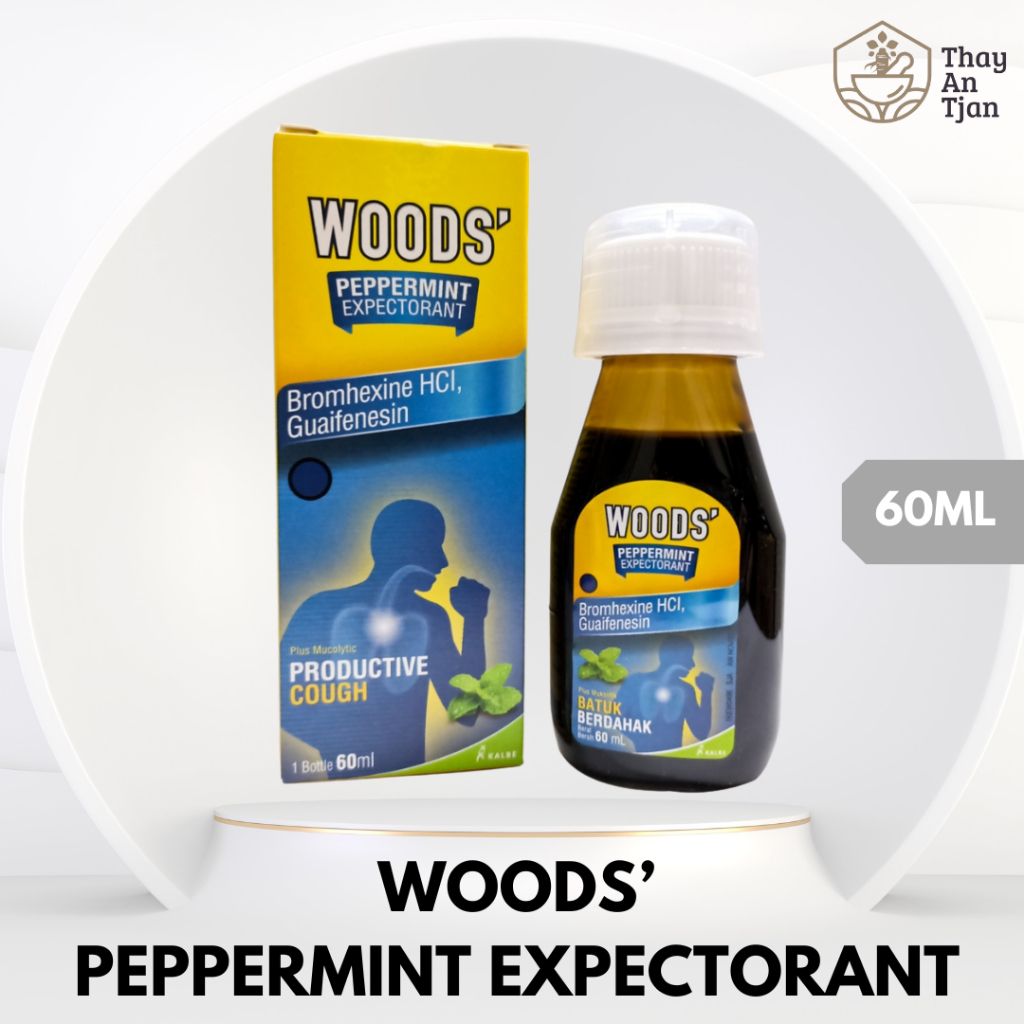 Jual WOODS PEPPERMINT EXPECTORANT 60ML | WOODS BIRU | OBAT BATUK ...