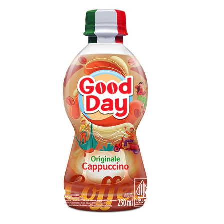 Jual Good Day Minuman Kopi Originale Cappuccino 250 ml | Shopee Indonesia