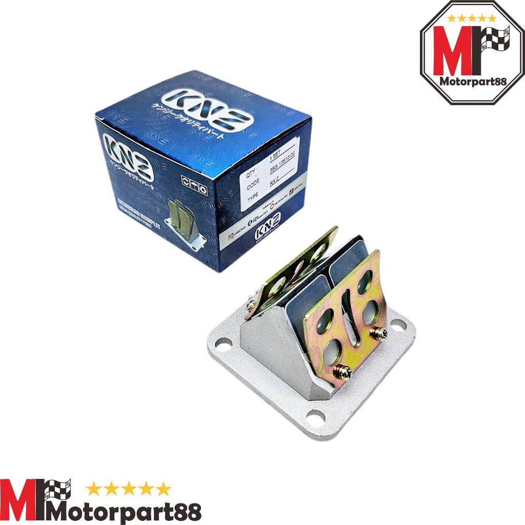 Jual HARMONIKA MEMBRAN REED VALVE ASSY YAMAHA RXZ RX Z KNZ | Shopee ...