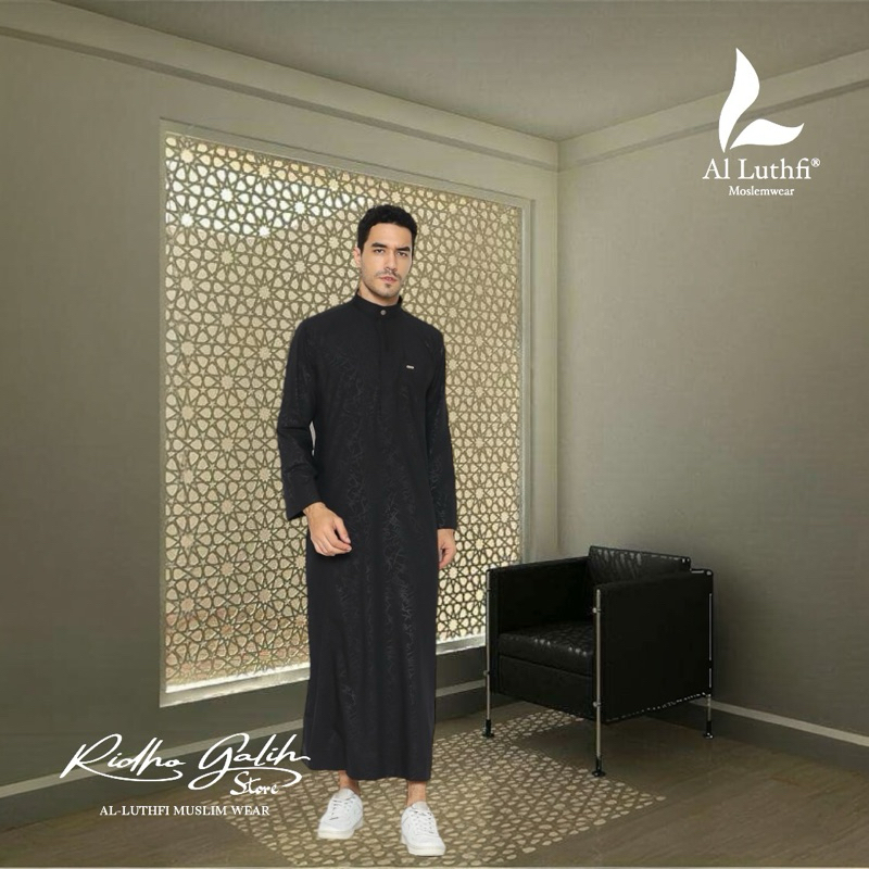 Jual Al Luthfi - Gamis Pria Lengan Panjang Manset / Gamis Laki-Laki ...