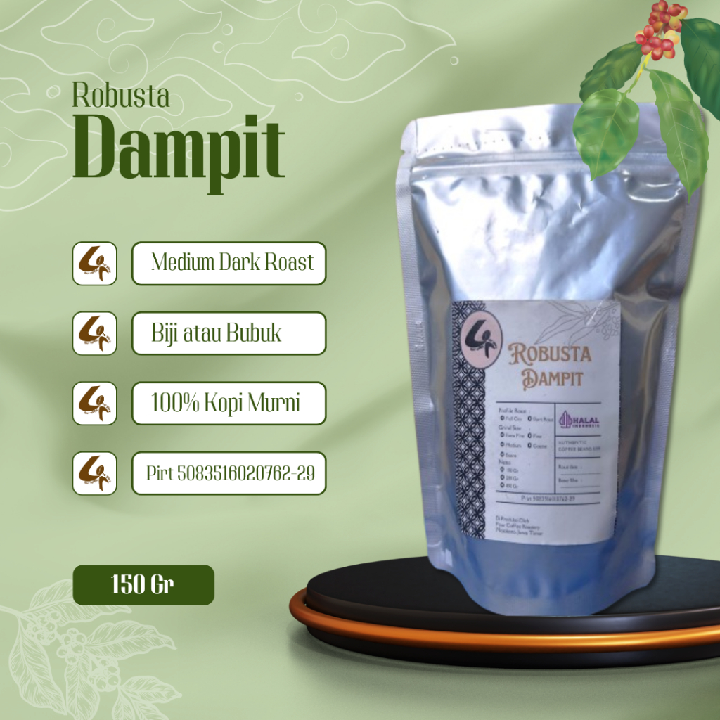 Jual Kopi Robusta Dampit Kopi Bubuk dan Biji Sangrai | Shopee Indonesia
