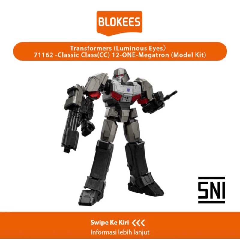 Jual BLOKEES Transformers ONE Megatron (Luminous Eyes & Chest) Model ...
