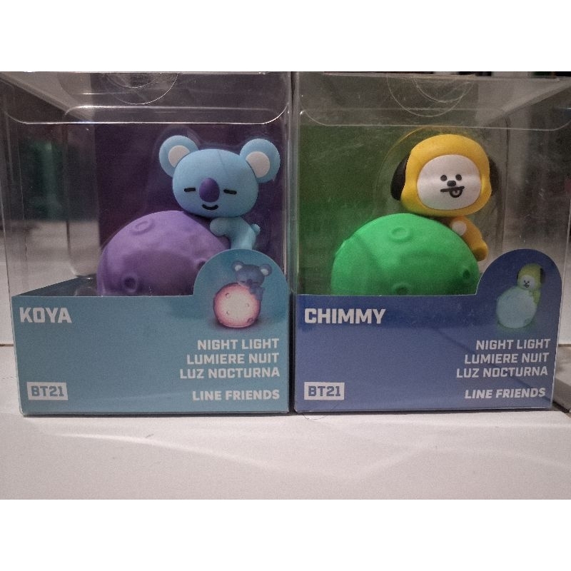 Jual BT21 x Miniso Night Light Line Friends Lampu Tidur BTS 21 ...