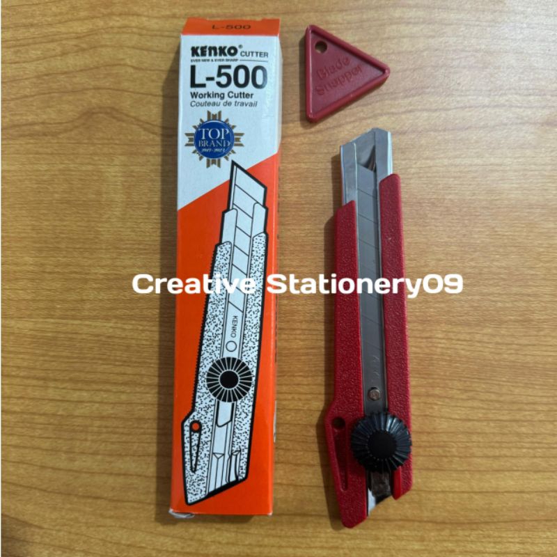 Jual KENKO Cutter Putar Besar L500 / Pisau Kater L-500 Tajam KENKO ...