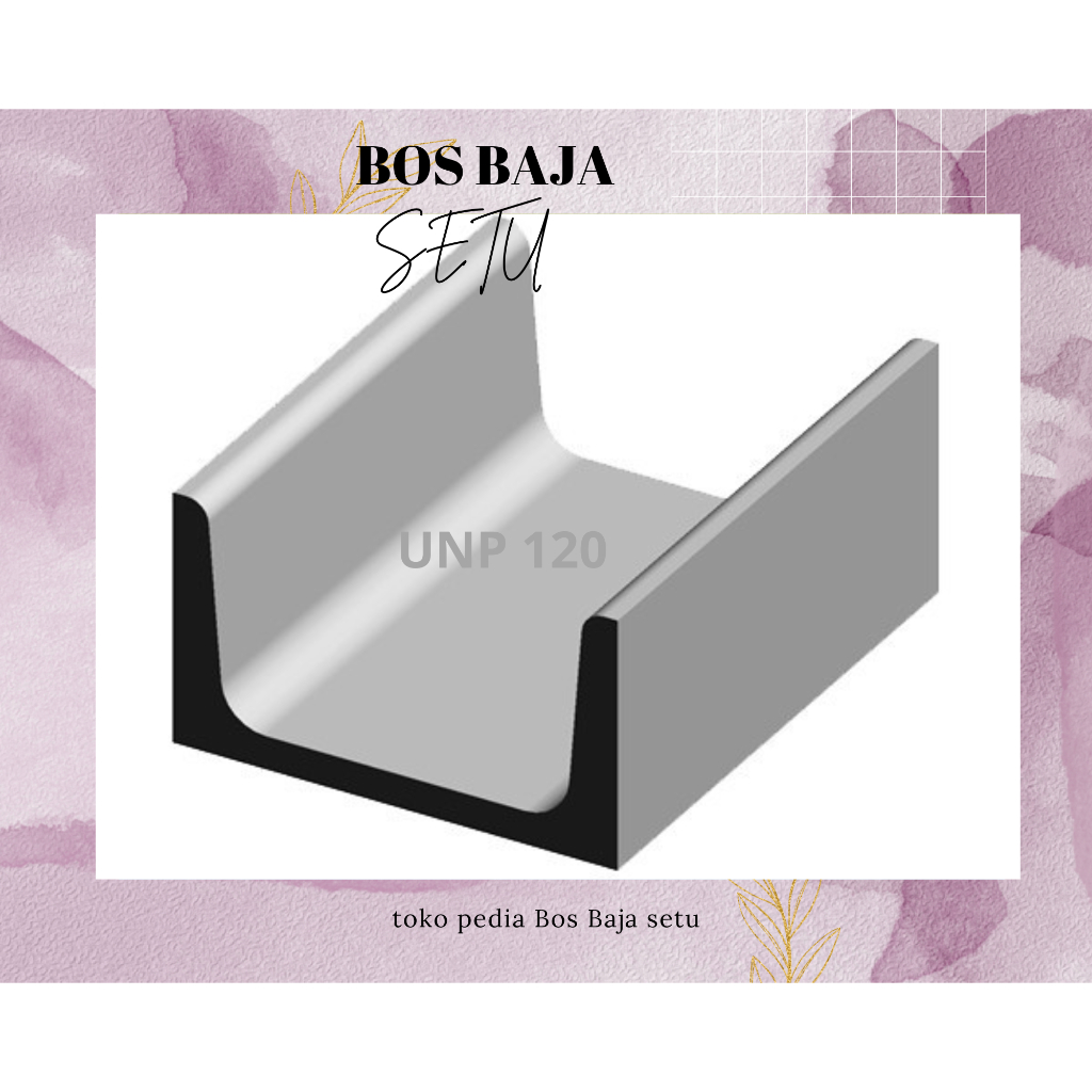 Jual Besi UNP/Canal UNP 120 6mtr | Shopee Indonesia