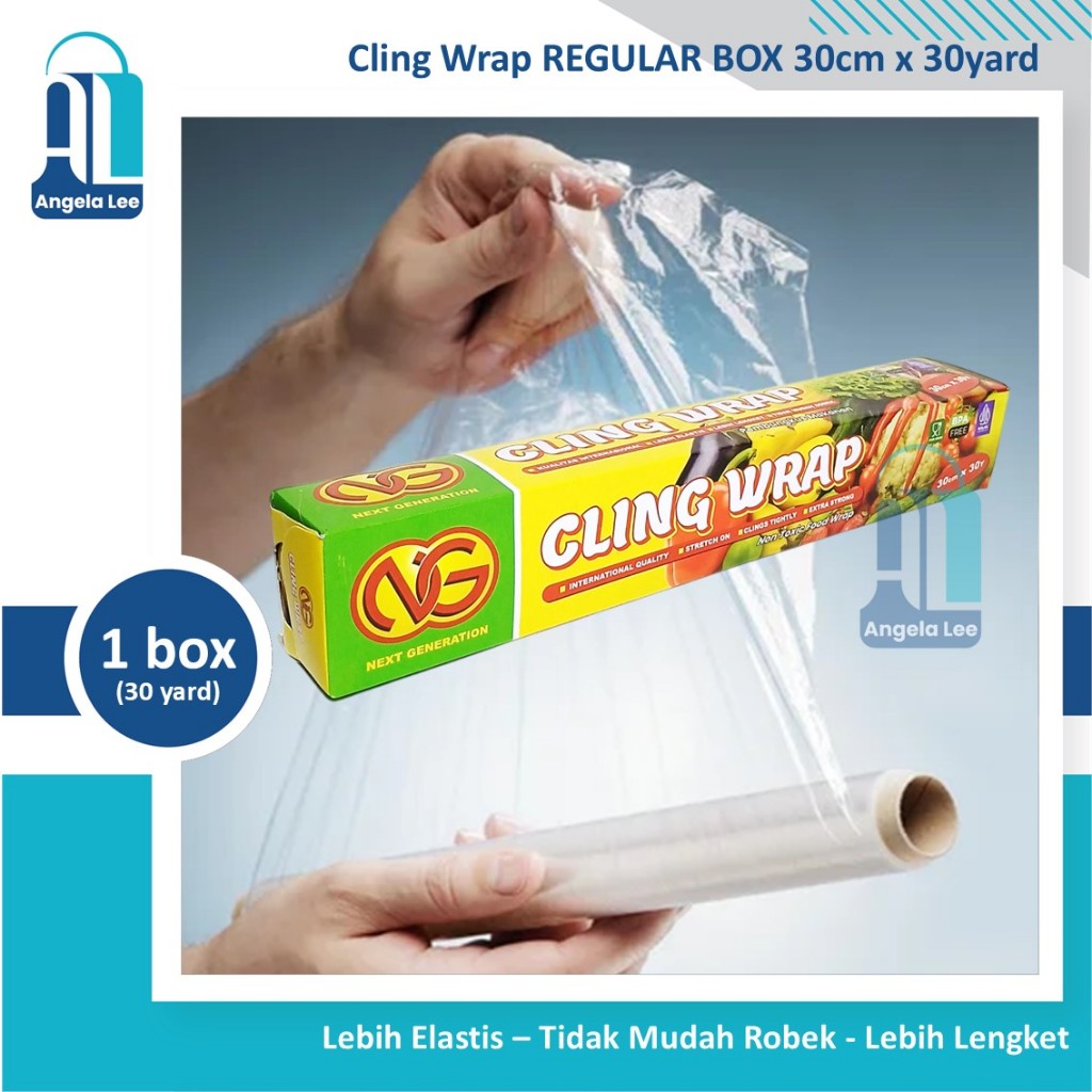 Jual NG Next Generation Cling Wrap Food Grade Elastis Plastic Wrapping ...