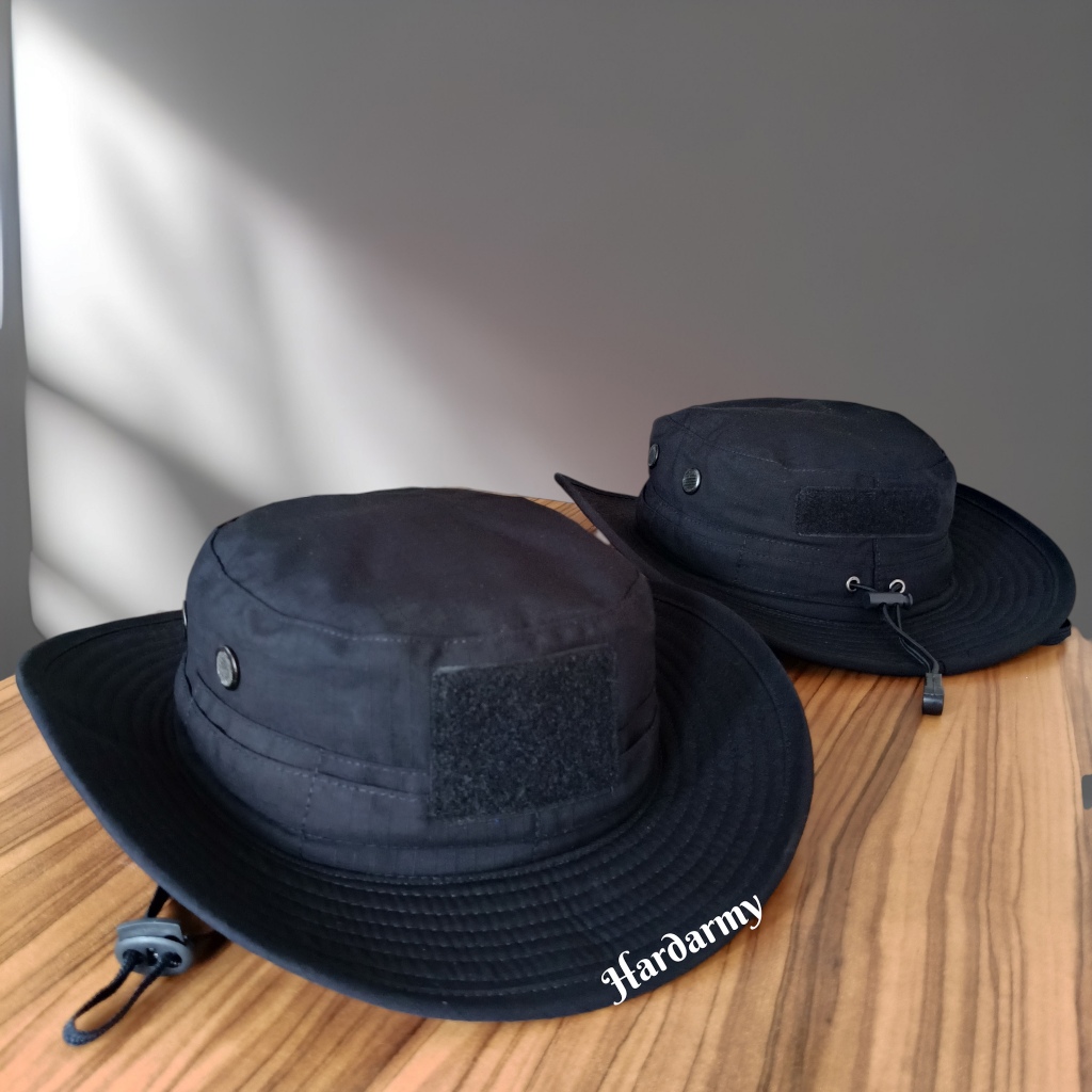 Jual TERBARU// Topi Rimba kawat | Topi Rimba Ribstop||Topi Rimba ...