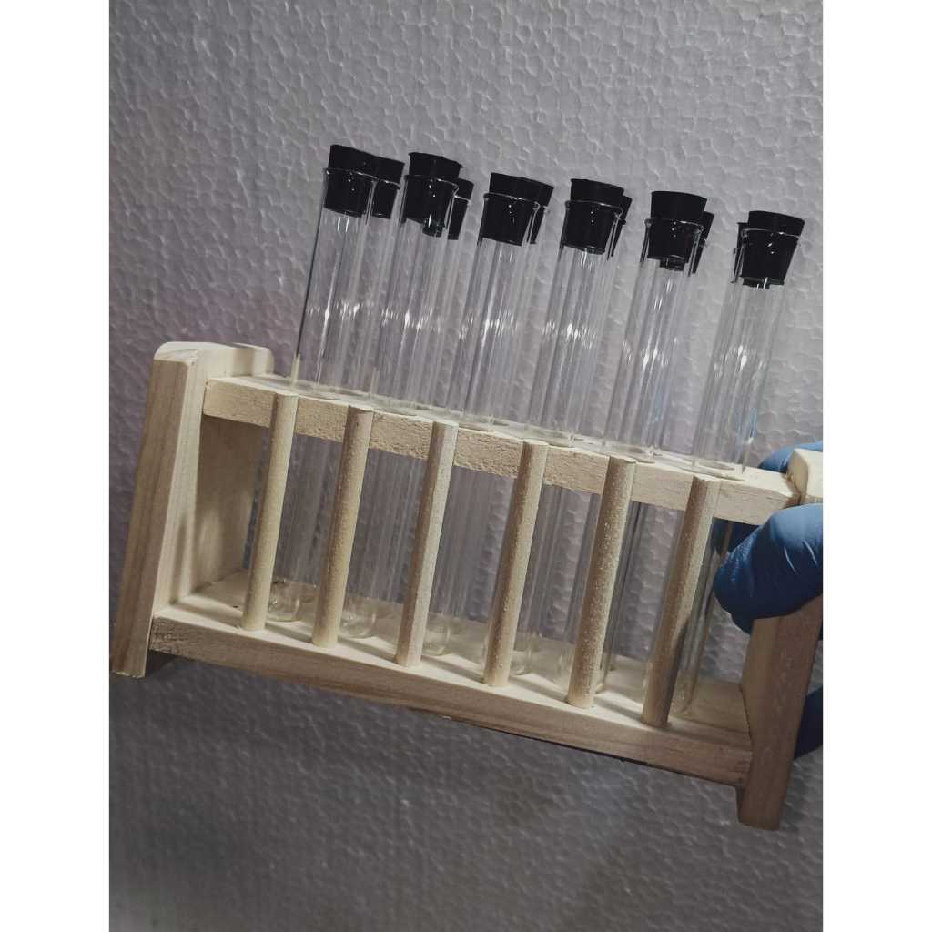 Jual Paket Tabung Reaksi PYREX komplit terdiri dari : 12 pcs Tabung ...