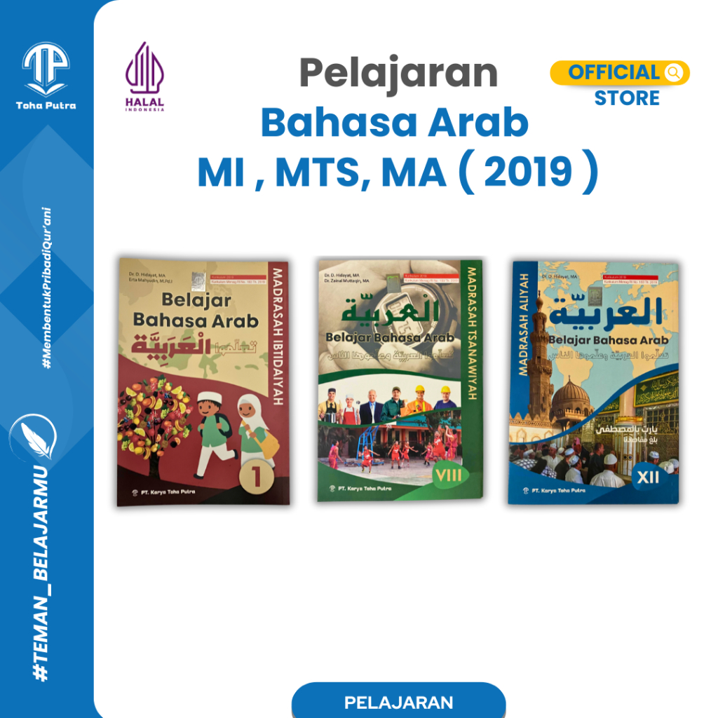 Jual Toha Putra - Pelajaran Bahasa Arab Kurikulum 2019 MI MTS MA | Shopee Indonesia