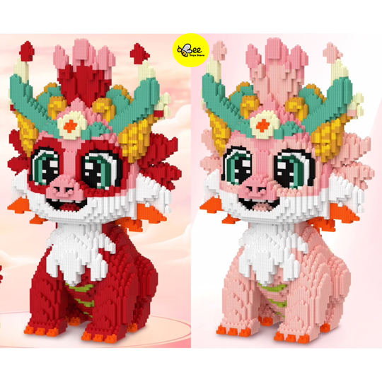 Jual BTS Nano Blocks BIG Dragon, Building Blocks Dragon, Blok ...
