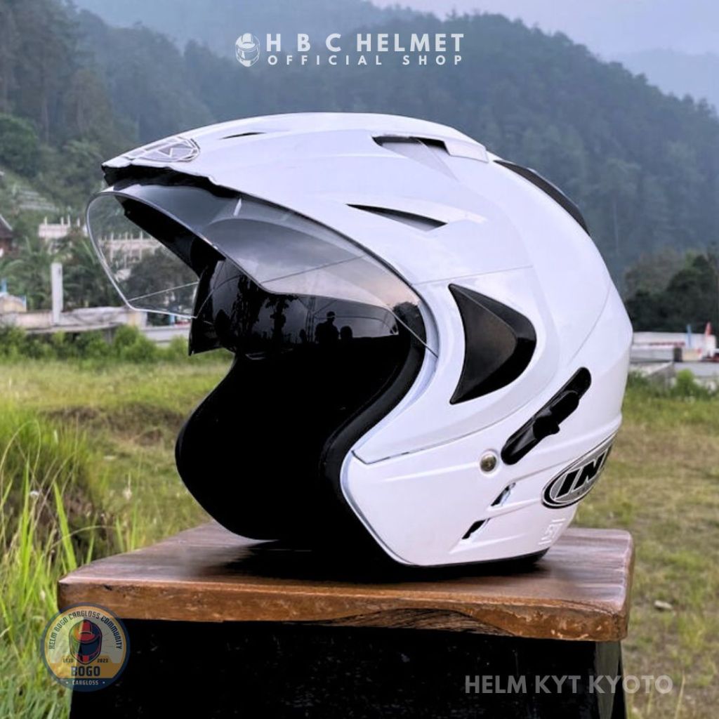 Jual 《HELM MODEL INK DOBEL VISOR SNI DEWASA》SNI FREE STIKER SARUNG HELM ...