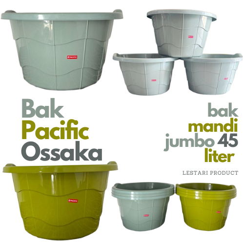 Jual BAK PACIPIC OSAKA 45 L | BAK MANDI JUMBO | JOLANG AIR JUMBO | BAK ...